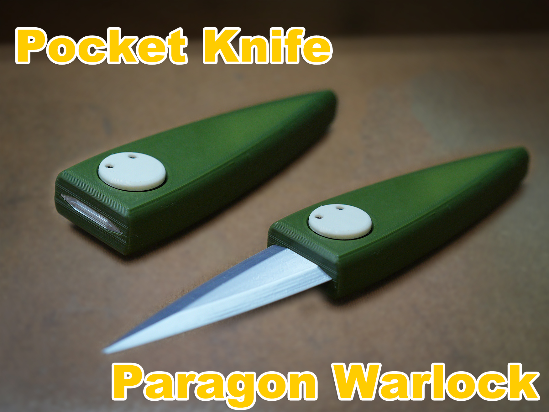 Gravity Knife Paragon Warlock by Chrrrg MakerWorld: Download Free 3D Models
