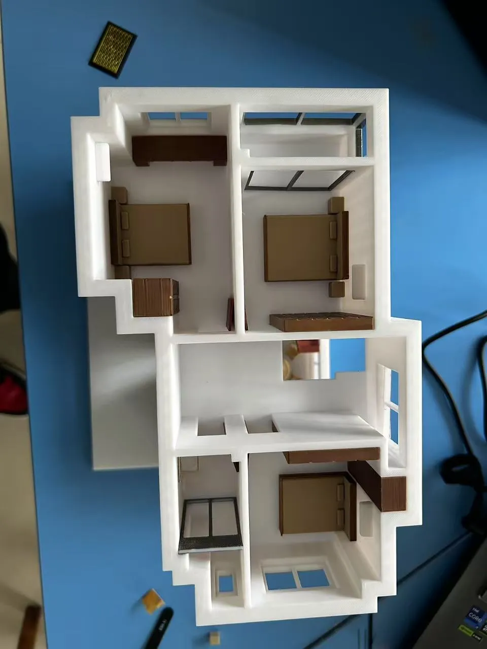 Three-dimensional floor plan by BiuBiuBiu~ MakerWorld: Download Free 3D Models