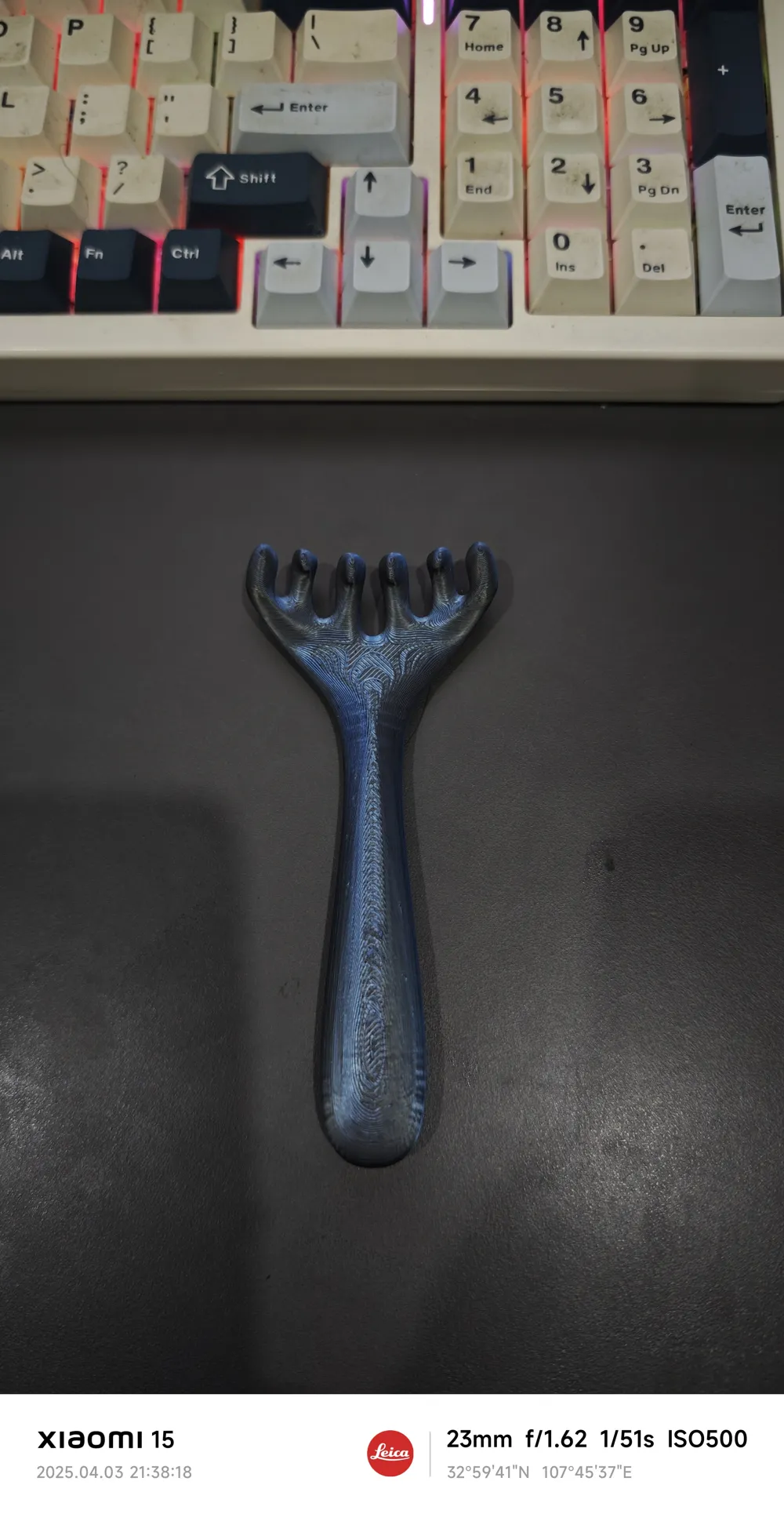 Antler Scalp Massager Comb - Free 3D Print Model - MakerWorld