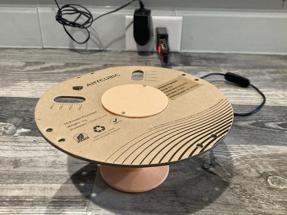 Cardboard Spool Turntable by UmplixMakerWorld: Download Free 3D Models