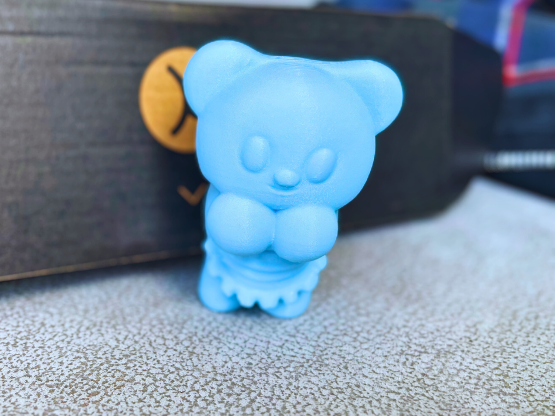 Butter bear bowing pose by William Dou MakerWorld: Download Free 3D Models
