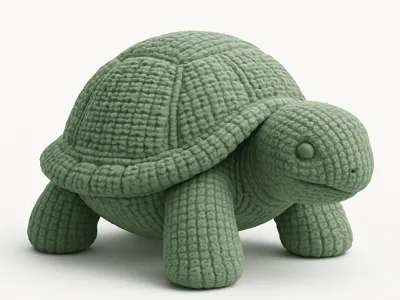 Knitted Turtle by Smoggy3DMakerWorld: Download Free 3D Models