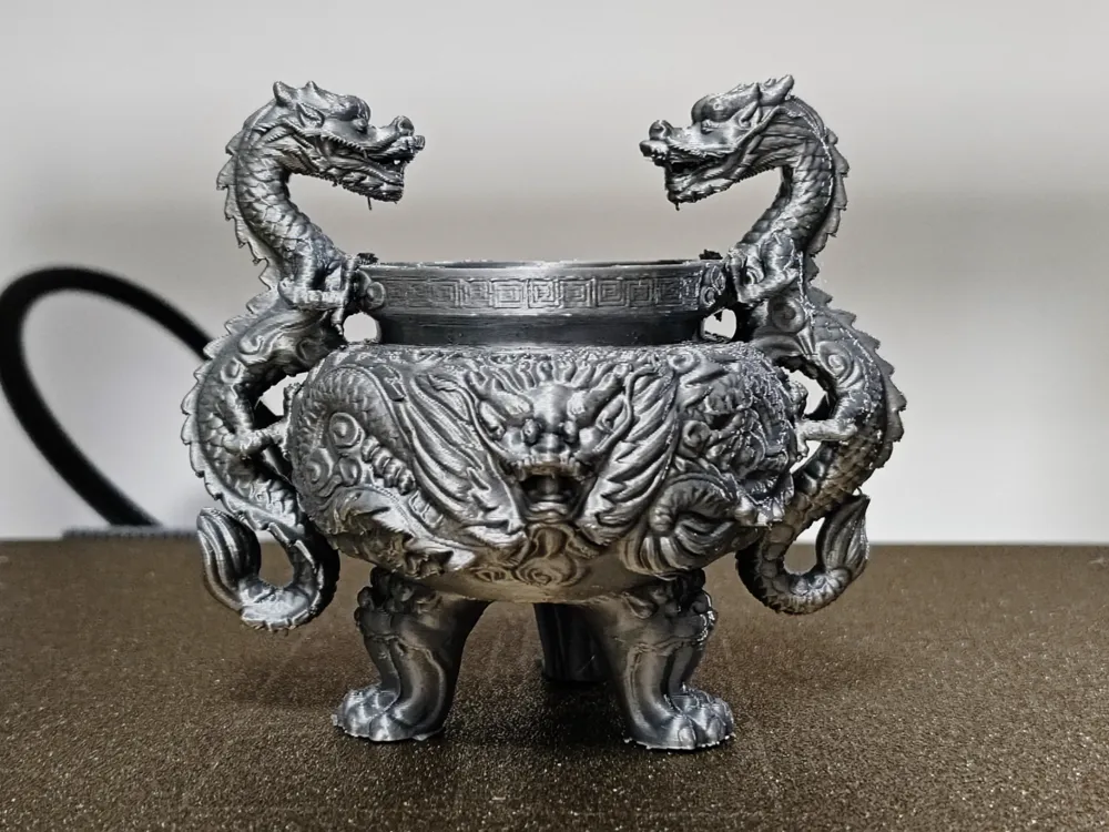 Tripod Dragon Cauldron by user_1841916337 MakerWorld: Download Free 3D ...