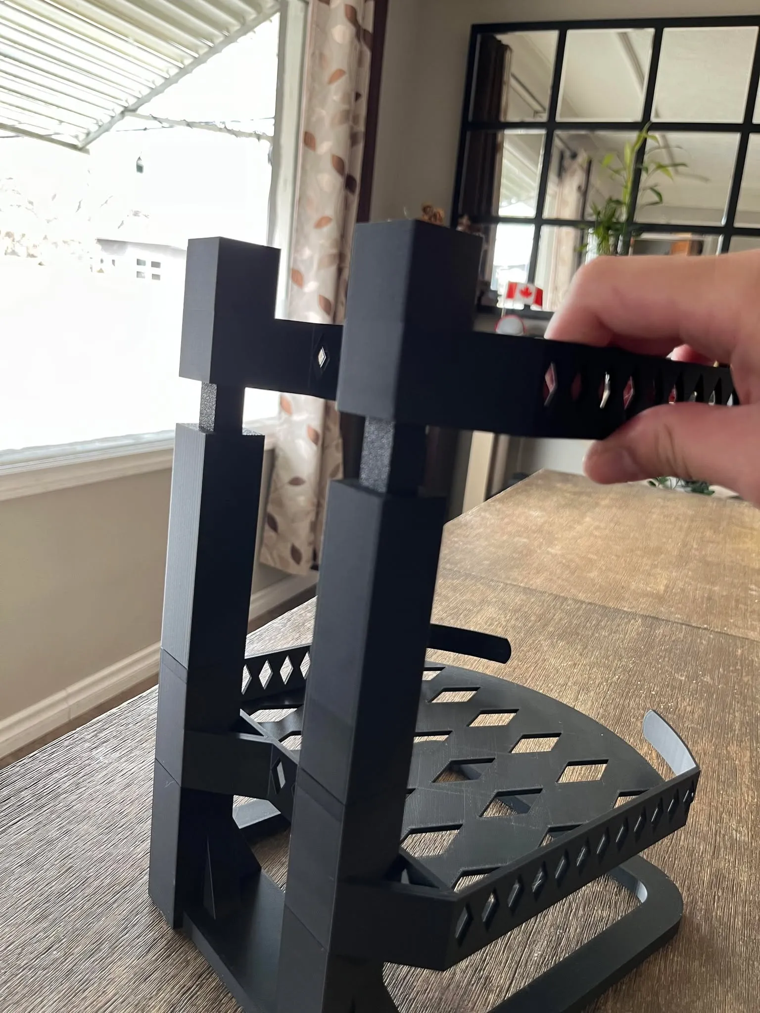 Hat Rack ( Table Top) - Free 3D Print Model - MakerWorld
