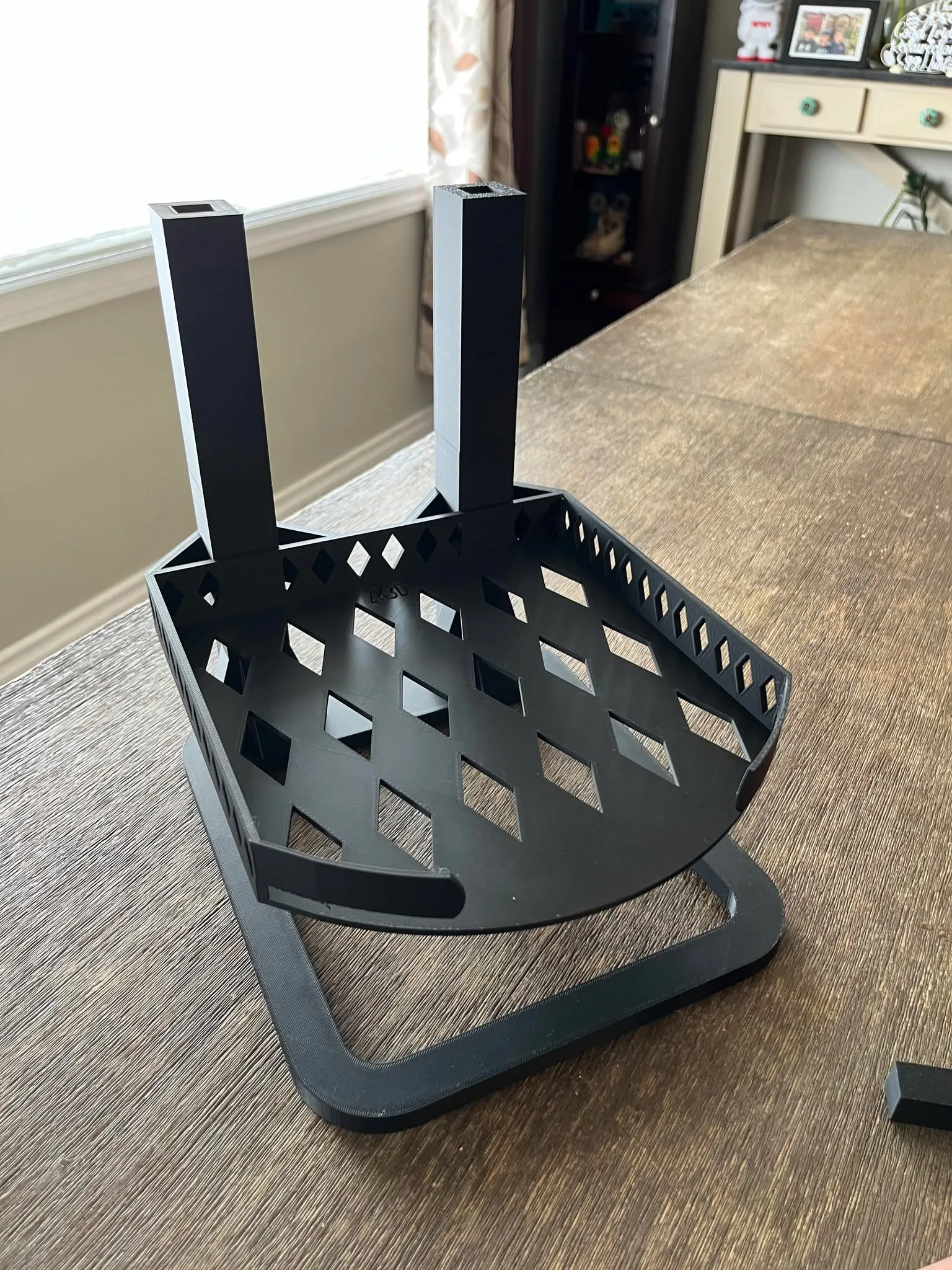 Hat Rack ( Table Top) - Free 3D Print Model - MakerWorld