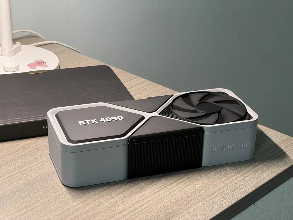 RTX 4090 Graphics Card Case by AySquare MakerWorld: Download Free 3D Models