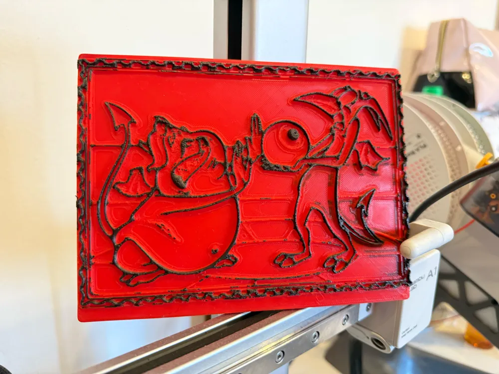 Disney's Pain and Panic Quadro - Free 3D Print Model - MakerWorld