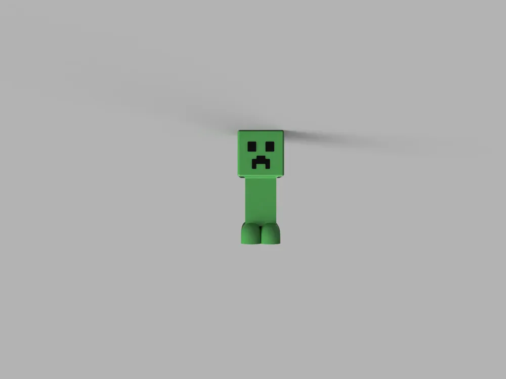 Minecraft movie popcorn creeper by SNI.3D - MakerWorld