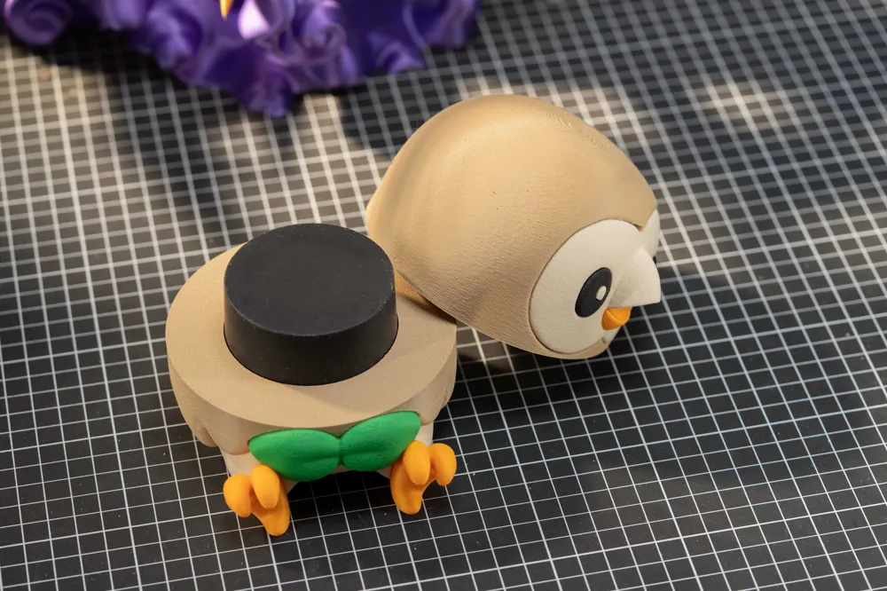722 Rowlet Mijia Hanging Lamp Knob Skin by IkedaMakerWorld: Download ...