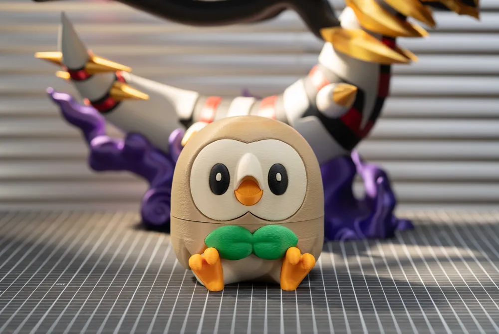 722 Rowlet Mijia Hanging Lamp Knob Skin by IkedaMakerWorld: Download ...