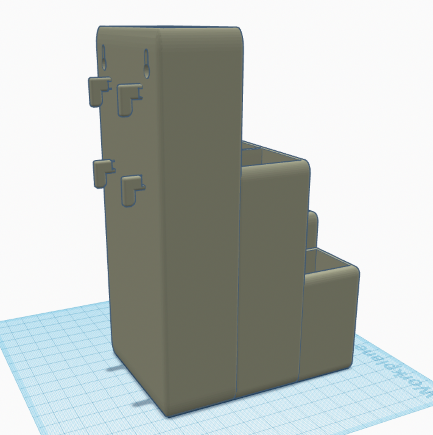 Zip Tie Container – Skadis Version by Dimensional_Whi MakerWorld: Download Free 3D Models