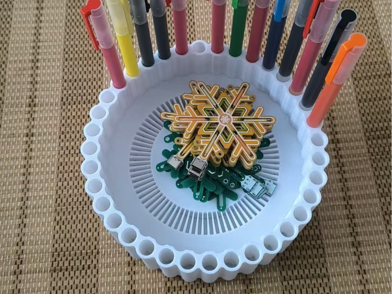 Spinning Pen Holder by Tab0756 MakerWorld: Download Free 3D Models