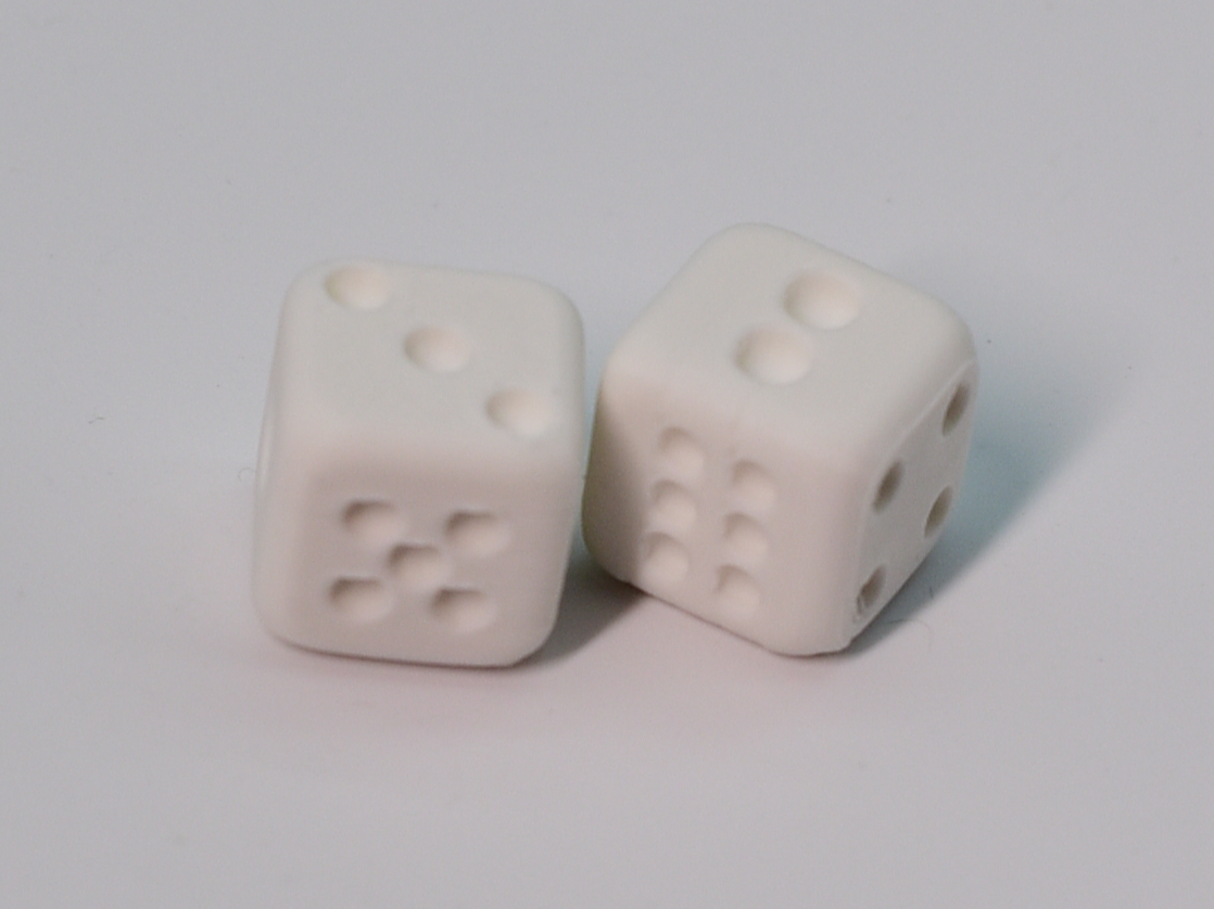 Regular and weighted dice by happy_bee MakerWorld: Download Free 3D Models