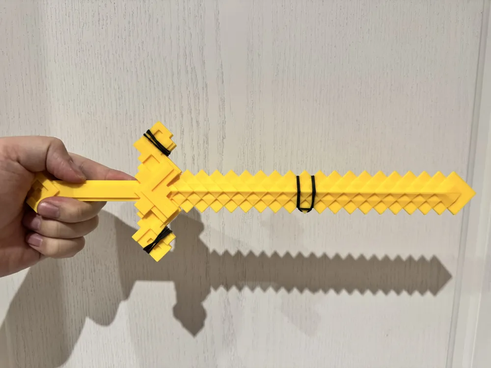 Minecraft Movie Sword mini by Kass 3D MakerWorld: Download Free 3D Models
