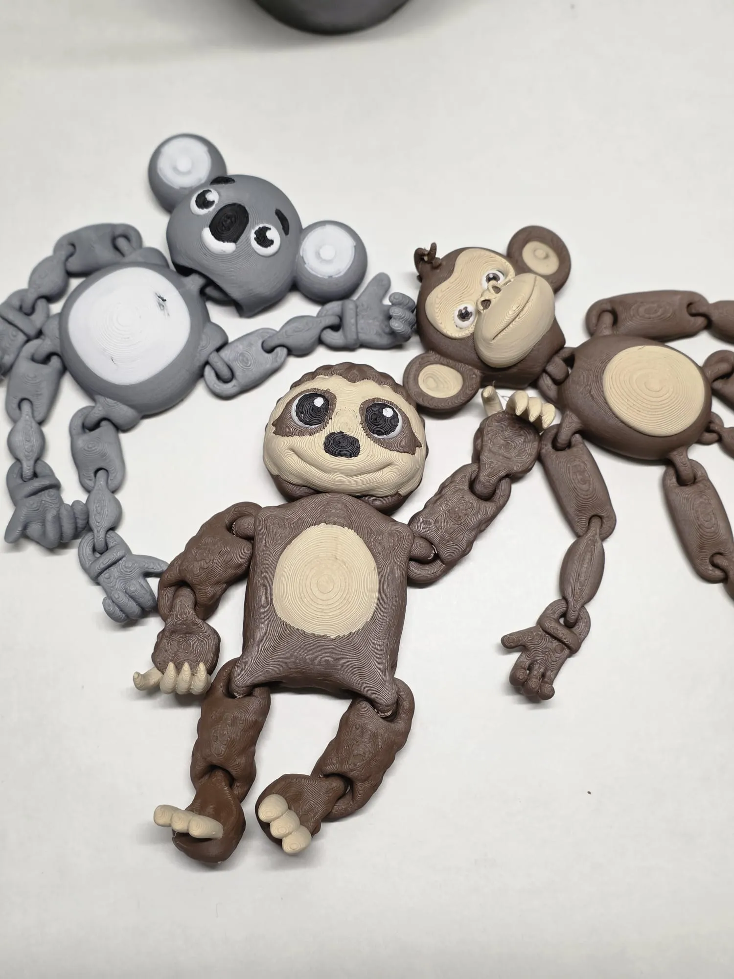 Articulated Hanging Sloth - Free 3D Print Model - MakerWorld