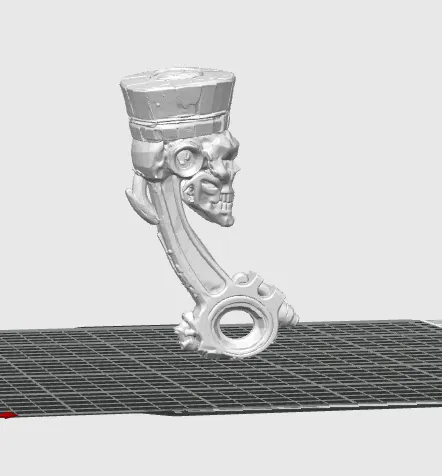 Skull Faced Piston By Maxgiat Makerworld Download Free 3d Models