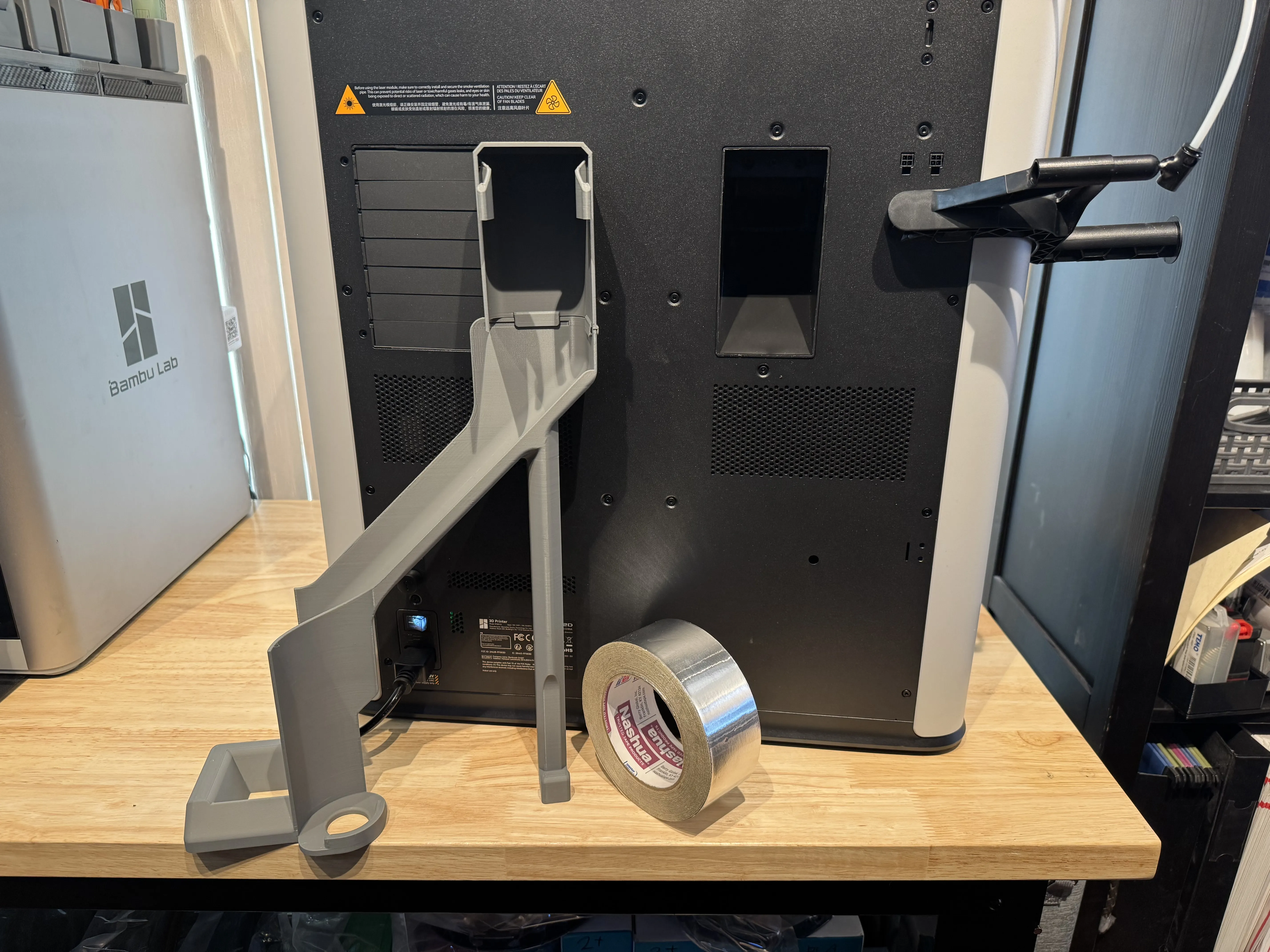 HKR H2D / H2S / H2C POOP CHUTE - NO EXTRA HARDWARE - Free 3D Print ...