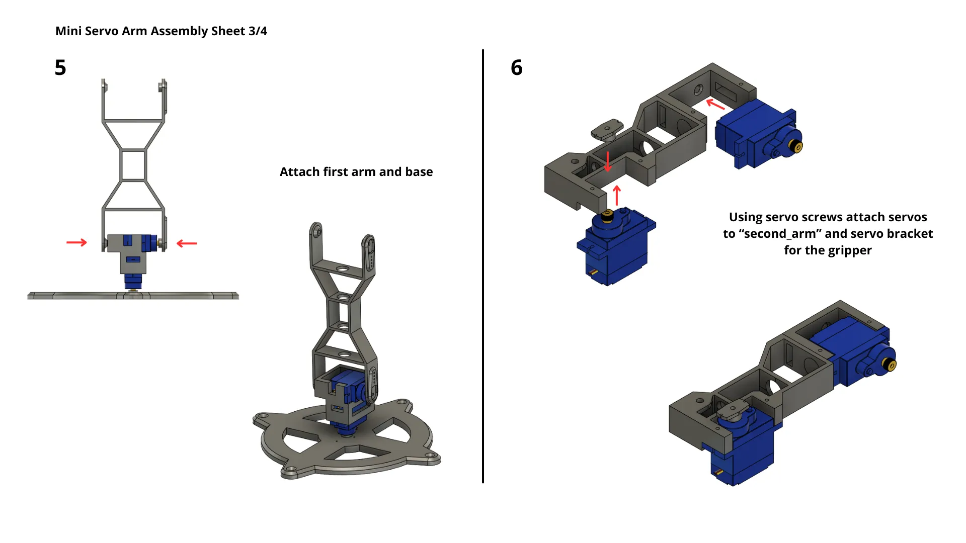 Servo Mini Arm - Free 3D Print Model - MakerWorld