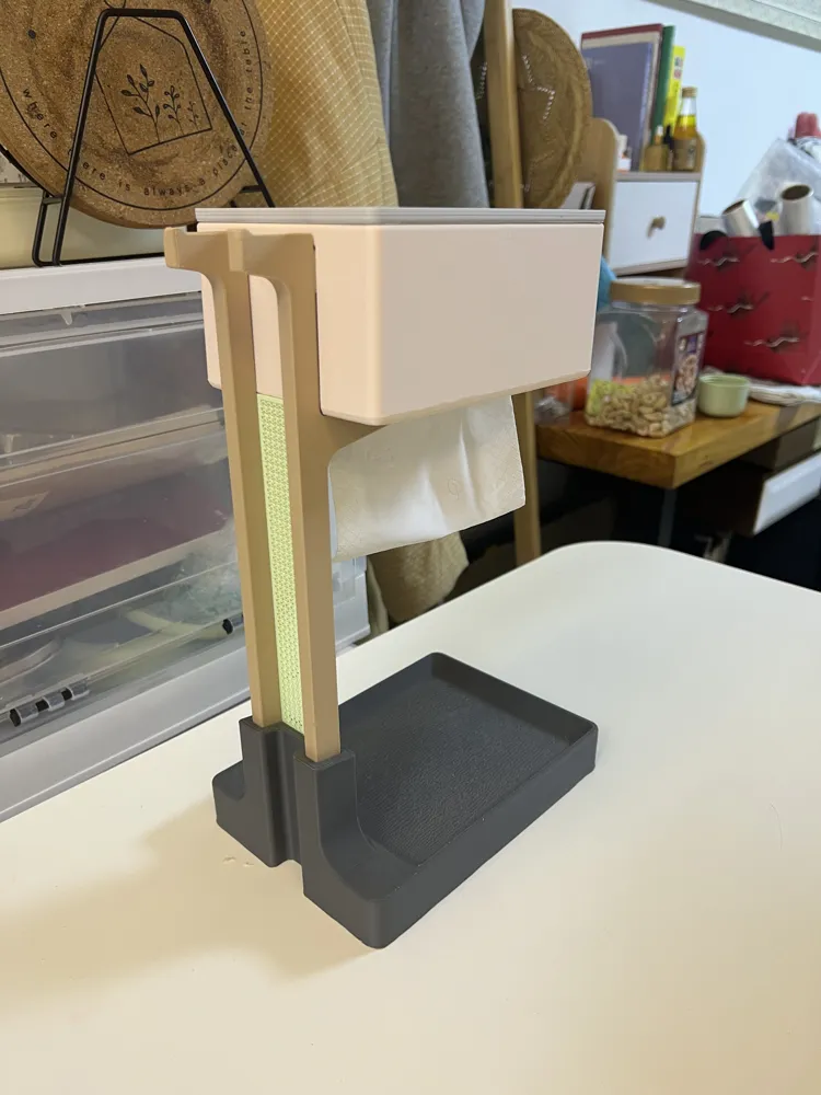 Treehouse Pull-Out Tissue Box by 吉印社— J printMakerWorld: Download Free ...