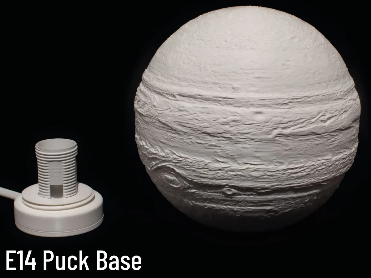 Solar System Lithophane Planet Lamps - ⌀150mm - Free 3D Print Model ...