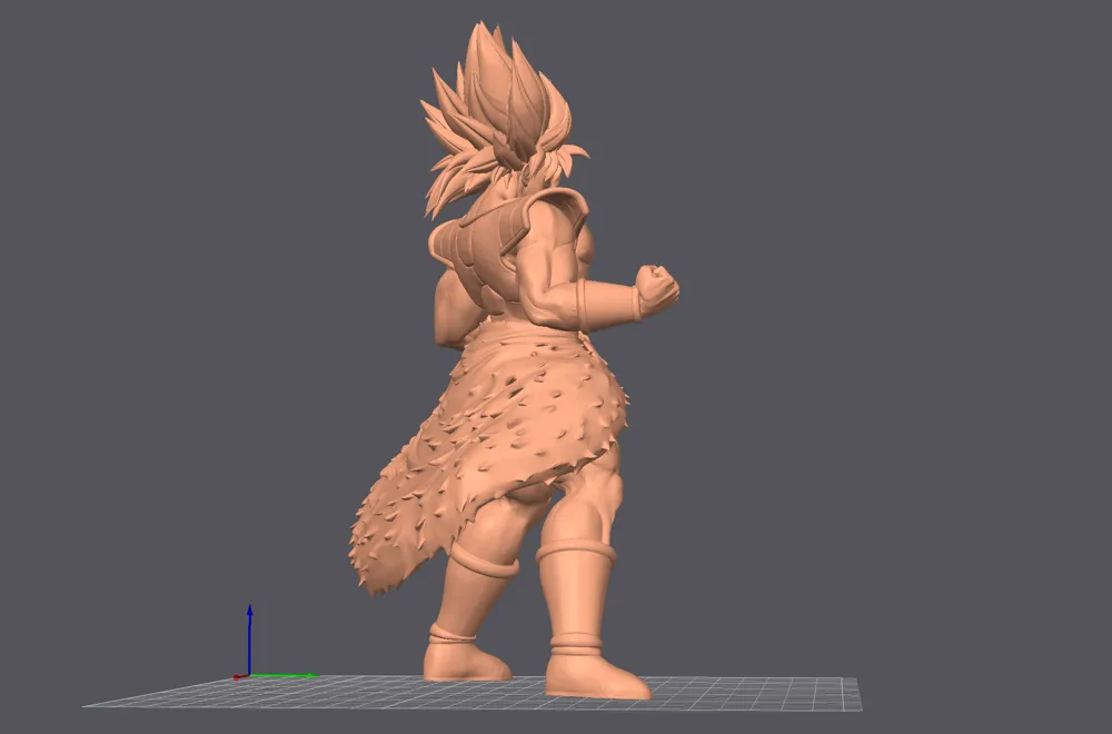 DragonBall Broly (Super) 3D Model - Free 3D Print Model - MakerWorld