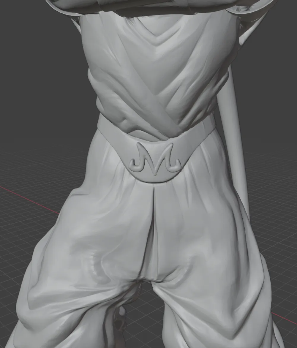 Super Buu Dragon Ball 3D Model - Free 3D Print Model - MakerWorld