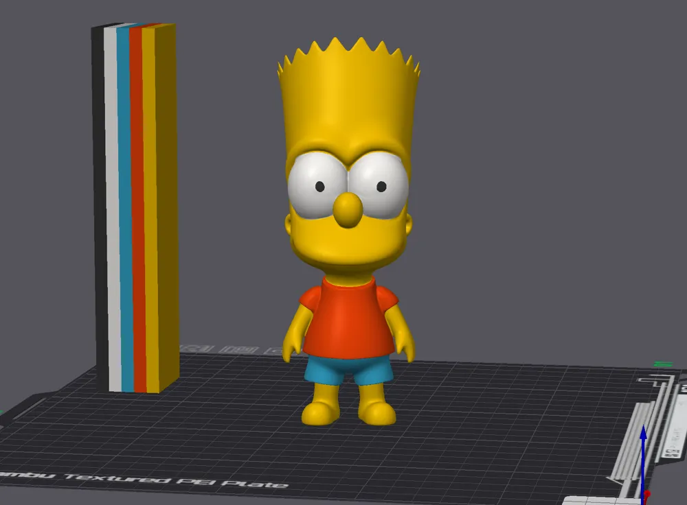 Bart Simpson 3D Model by Ryan - MakerWorld