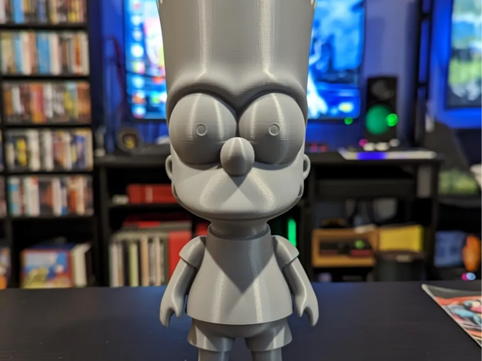 Bart Simpson 3D Model - Free 3D Print Model - MakerWorld