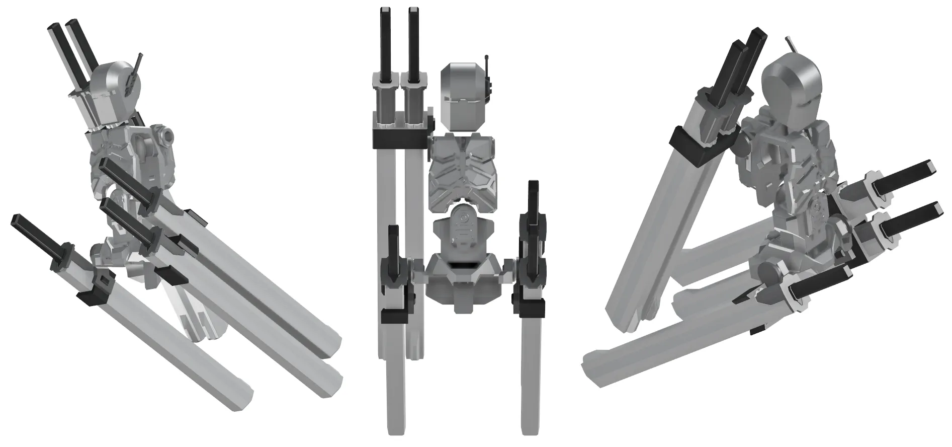 DUMMY 13 - [Warframe Armament] - [Tactical Longsword Kit] Remixed by ...