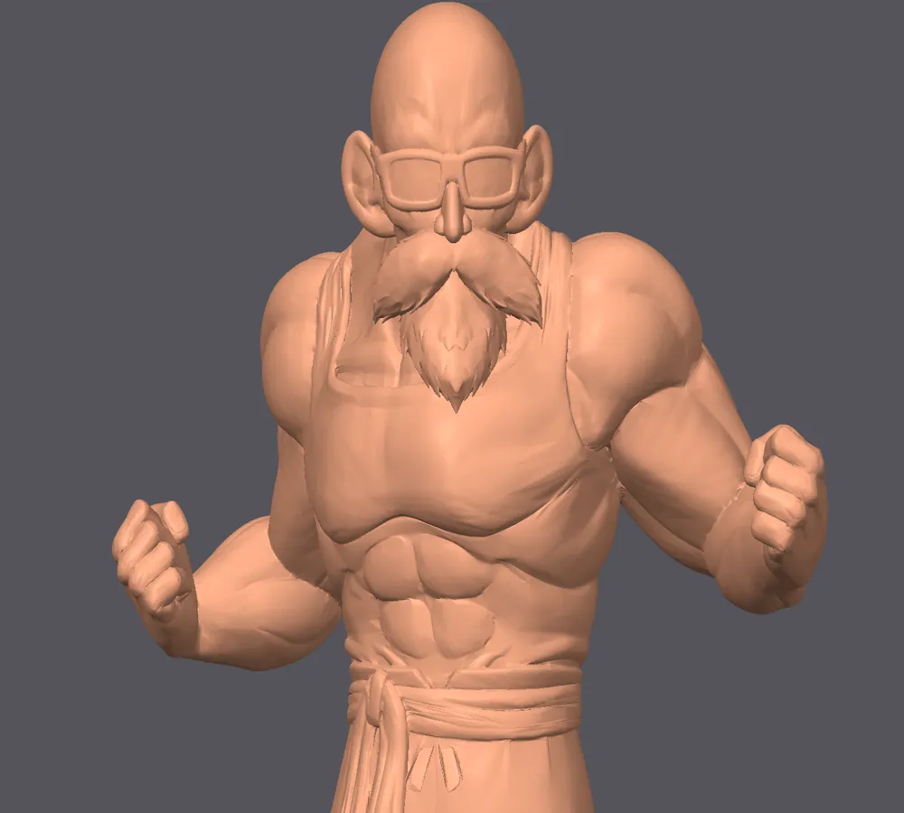 Master Roshi 2 DragonBall 3D Model by Ryan @ TheMajinLab MakerWorld ...