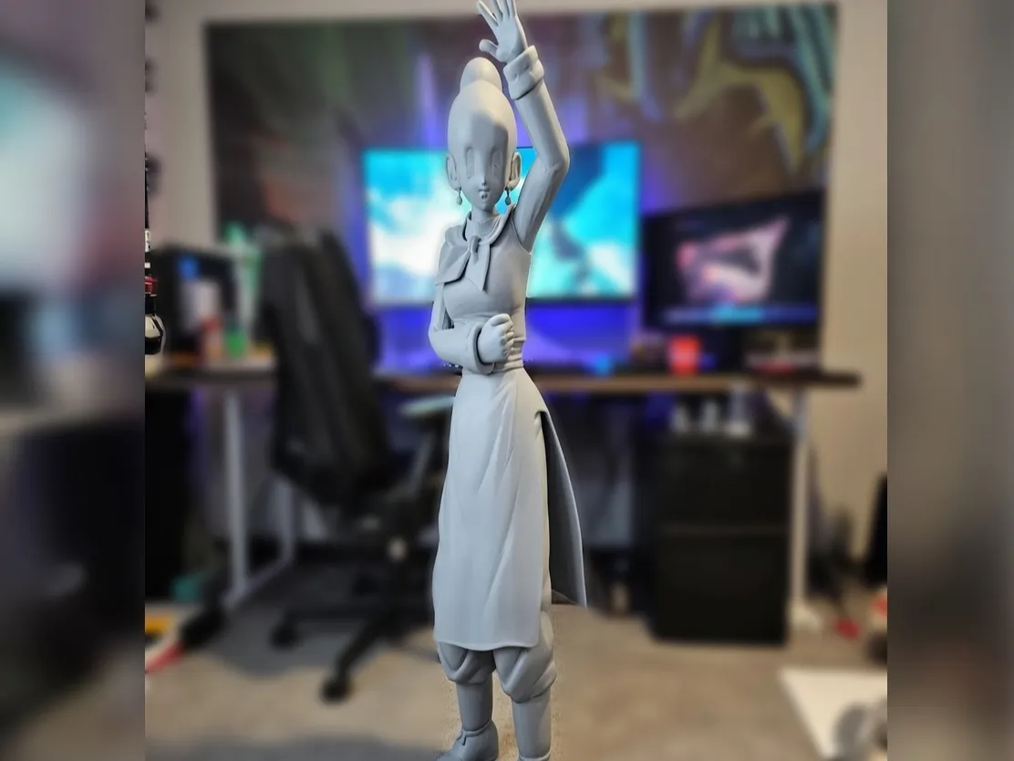 Life-Size Chi-Chi Dragonball 3D Model - Free 3D Print Model - MakerWorld
