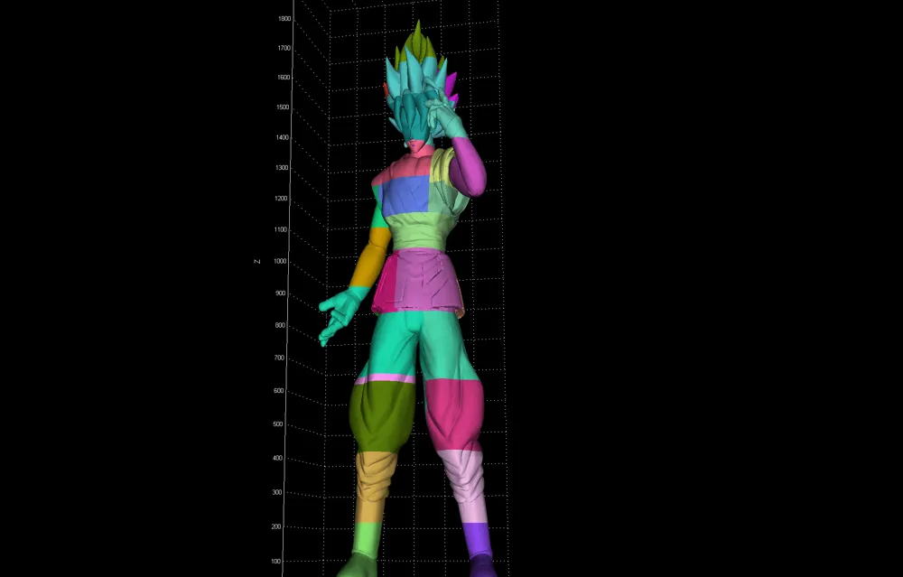 Life-Size Goku Black Dragon Ball 3D Model by Ryan - MakerWorld