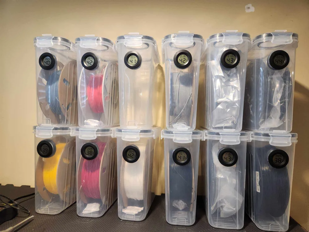 Filament Storage Container by austin.brash - MakerWorld