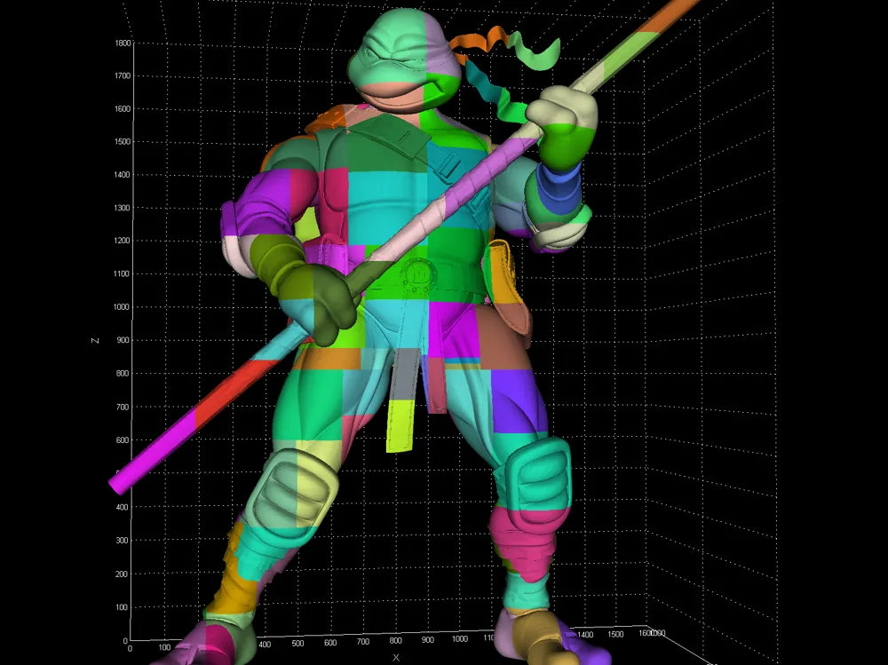 Life-Size Ninja Turtle Donatello 3D Model Part 2 by Ryan MakerWorld ...