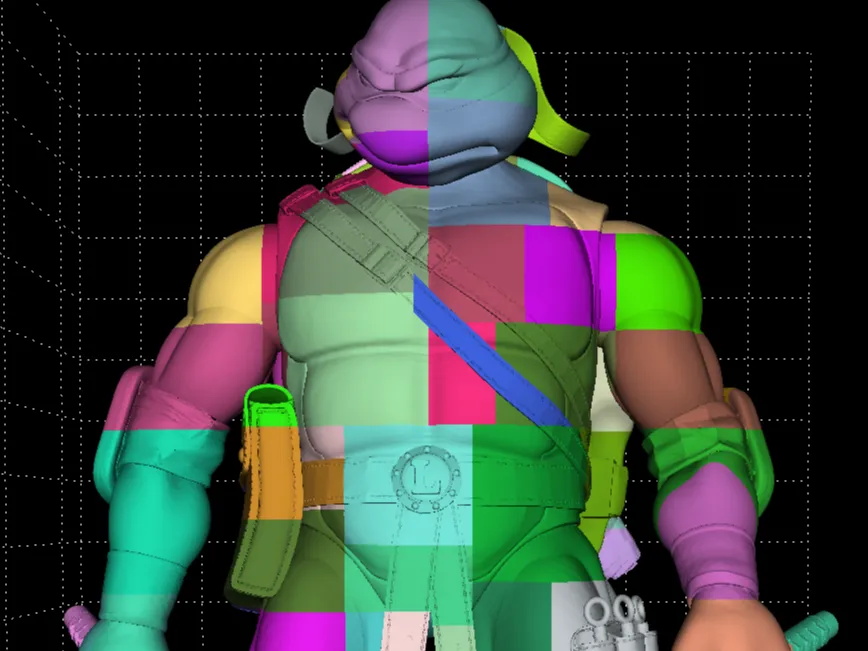 Life-Size Ninja Turtle Leonardo 3D Model Part 3 by Ryan @ TheMajinLab ...