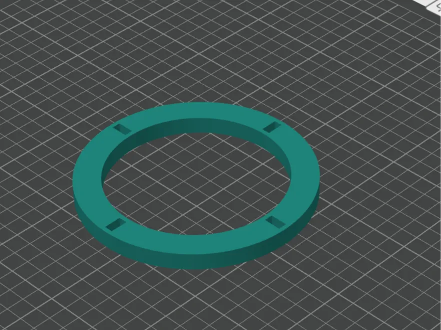 10cm diameter speaker spacer, 10mm thick by Dani3DGo MakerWorld ...