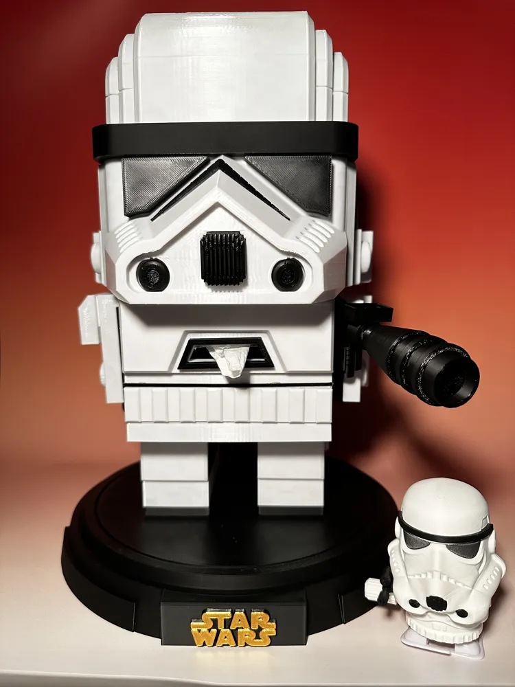 LEGO Star Wars Stormtrooper Tissue Box by kevonMakerWorld: Download ...