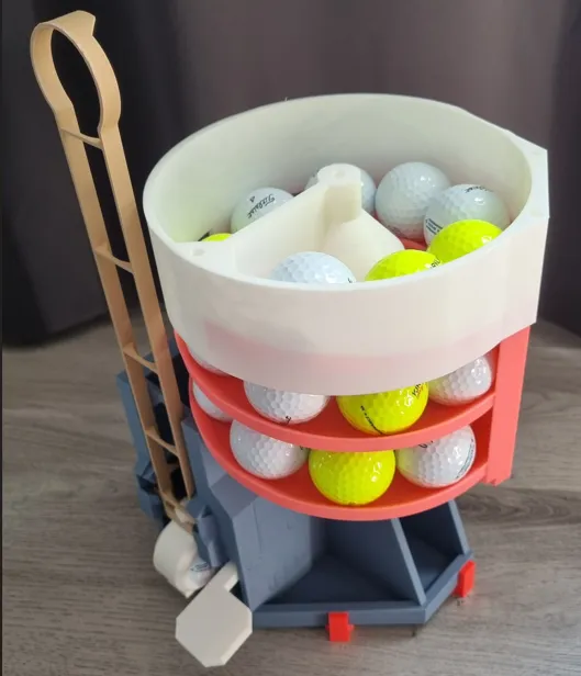 Golf ball dispenser pro by christofer.jh MakerWorld: Download Free 3D ...