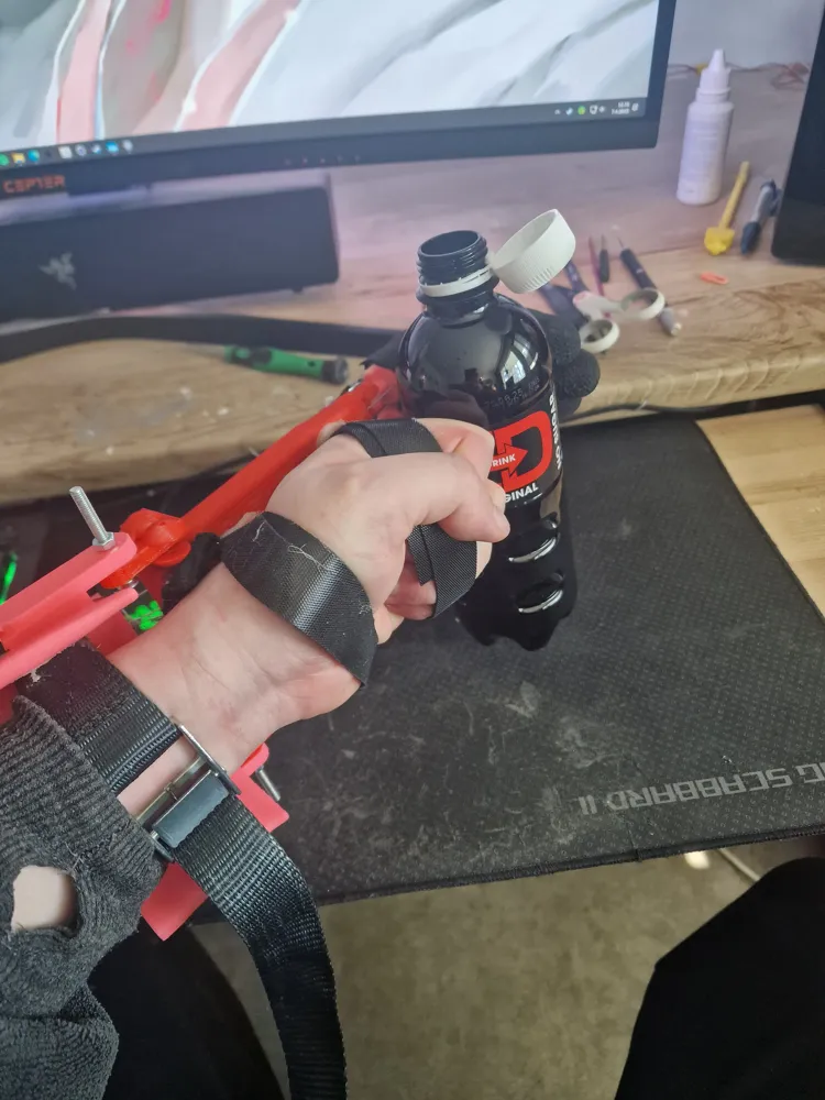 Wrist powered simple prosthetic arm by JerzkuMakerWorld: Download Free ...