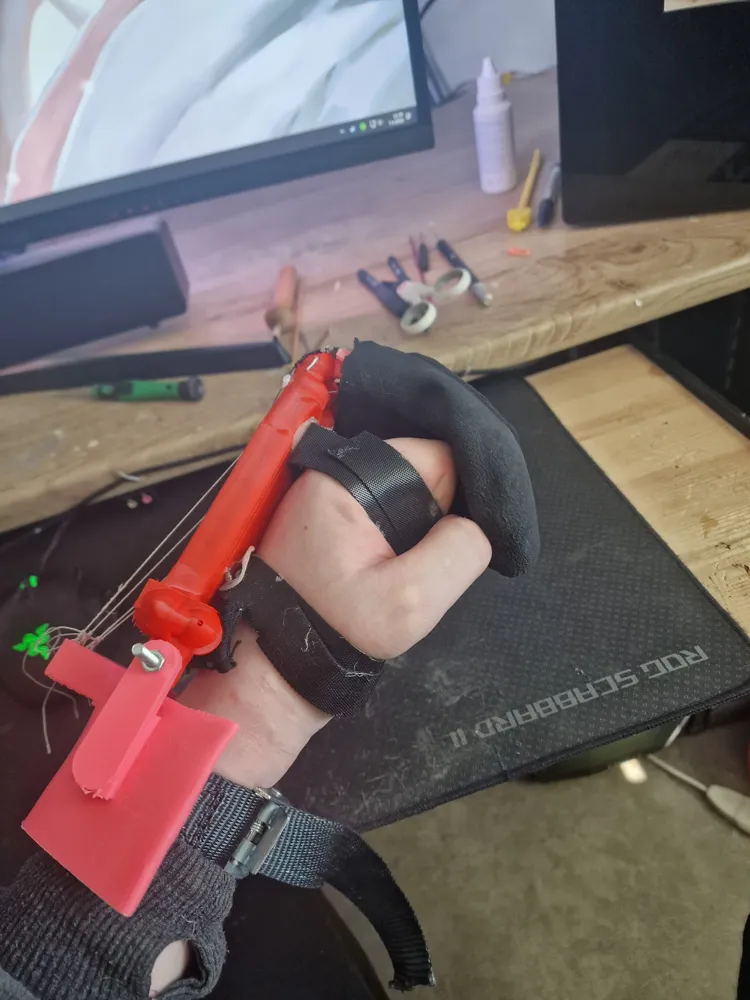 Wrist powered simple prosthetic arm by JerzkuMakerWorld: Download Free ...