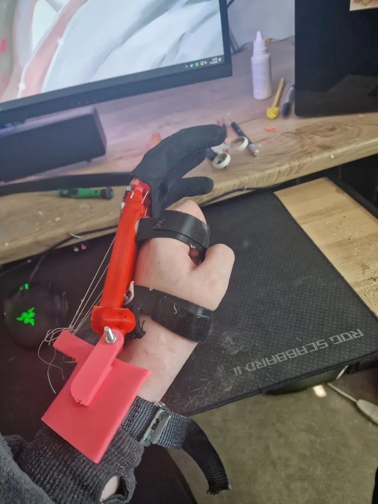 Wrist powered simple prosthetic arm by JerzkuMakerWorld: Download Free ...