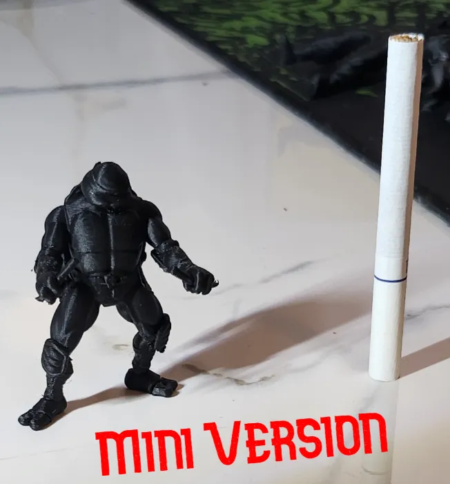 LifeSize Michelangelo Ninja Turtle 3D Model Part 3 by Ryan ...