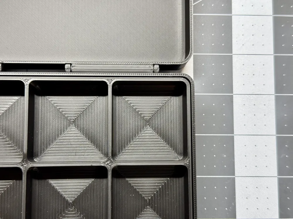 8 equal inserts for 2 Layer Hinged Storage Box Remixed by T23 - MakerWorld