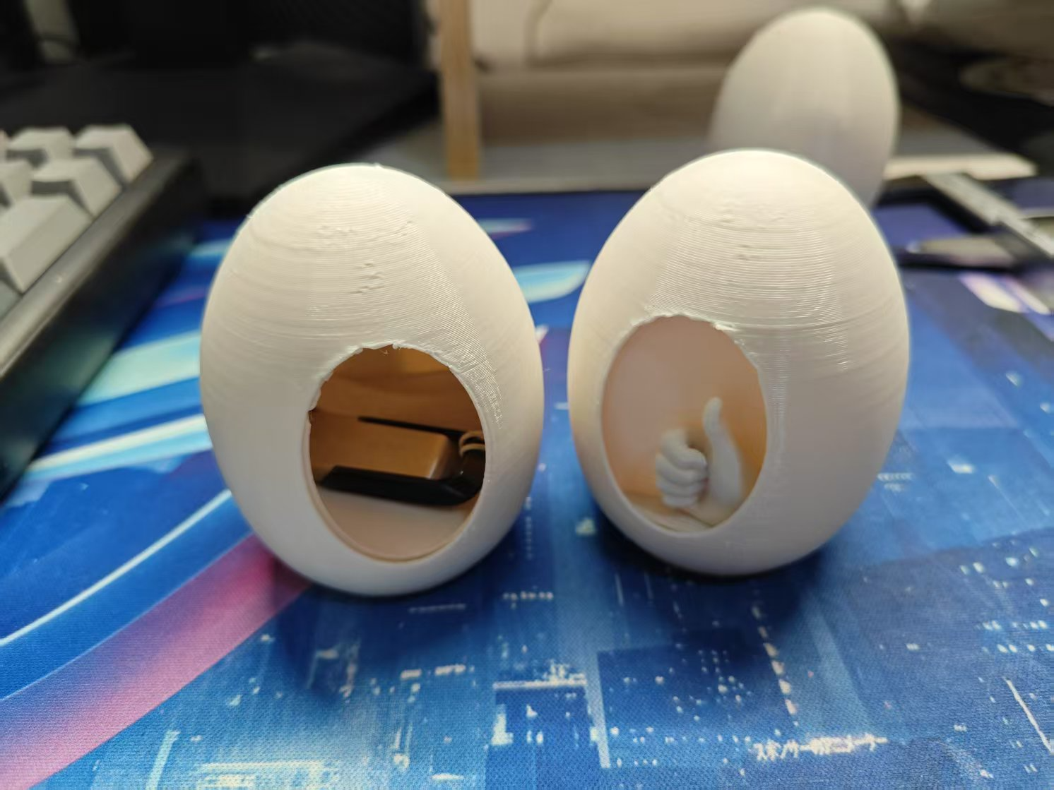 Twisting Storage Eggs by 7758 - MakerWorld