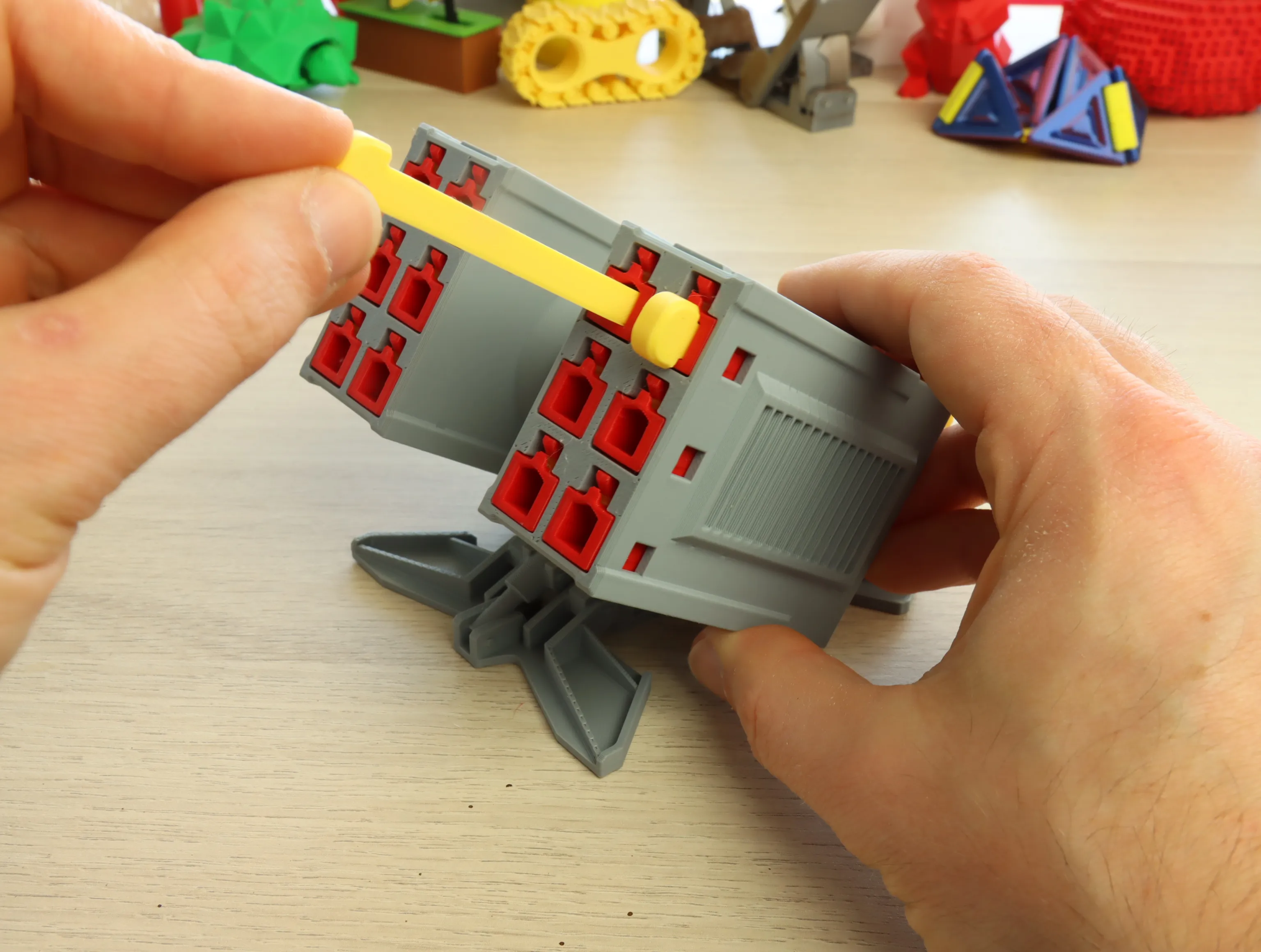 MISSILE TURRET TOY by printchallenge MakerWorld: Download Free 3D Models