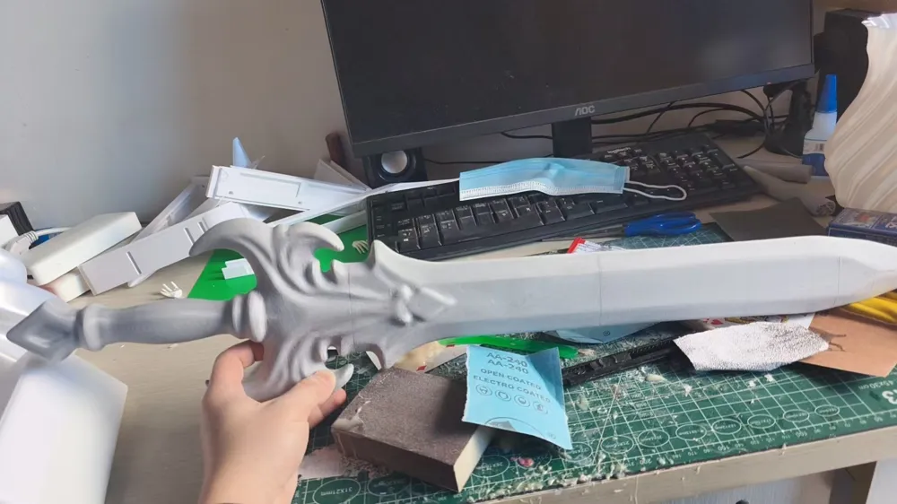 Azure Tribulation—Severing Sword by user_3228837840 MakerWorld ...