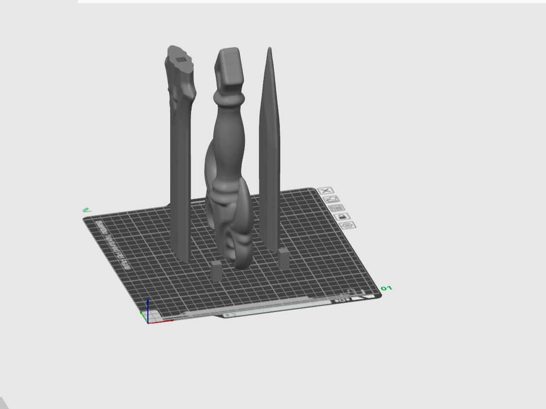 Azure Tribulation—Severing Sword by user_3228837840 MakerWorld ...
