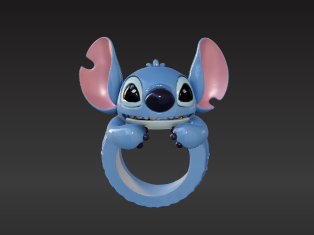 Stitch Ring No.2 by xiaoyu MakerWorld: Download Free 3D Models