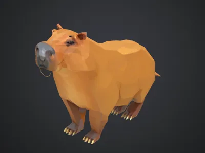 capibara 3d print model download - MakerWorld