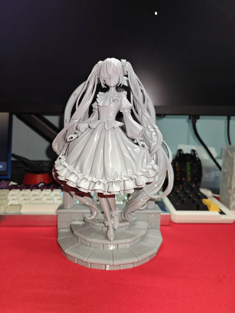 Hatsune Miku Vocaloid Miku Figurine by rose MakerWorld: Download Free ...